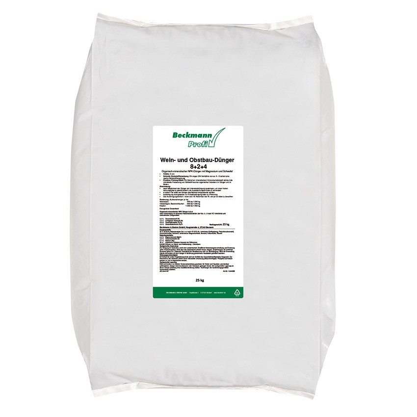 Beckmann & Brehm Wein- und Obstbau-Dünger 8+2+4 - Beckmann & Brehm